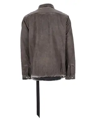 Rick Owens Giacca "brad" In Denim