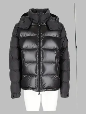 Moncler Giacca "maya" Con Cappuccio