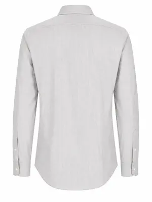 Zegna Camicia In Cotone - Grey