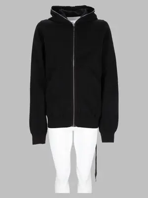 Rick Owens Felpa "gimp" Con Cappuccio