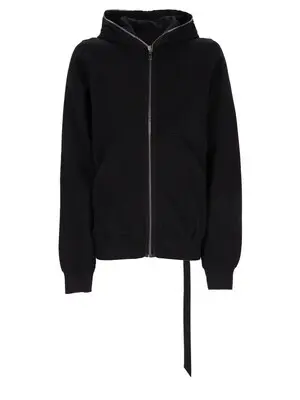 Rick Owens Felpa "gimp" Con Cappuccio - Black