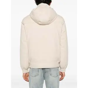 Brunello Cucinelli Neutrals Jackets Hooded Jackets - Cream