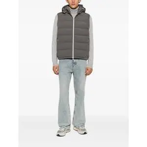 Brunello Cucinelli Grey Jackets Waistcoats & Gilets