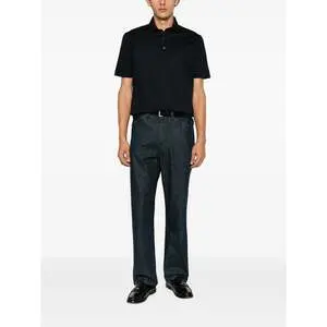 Zegna Polo Shirts - Blue
