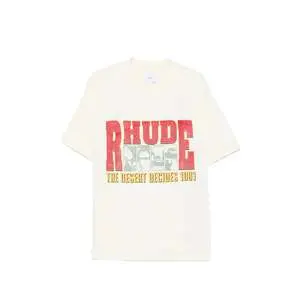 R H U D E Neutrals T-shirts & Vests T-shirts - Cream