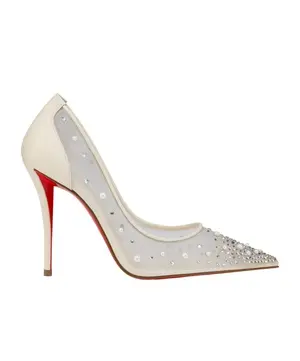 CHRISTIAN LOUBOUTIN Miss Z Crystal-embellishment Pumps