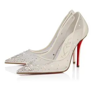 CHRISTIAN LOUBOUTIN Miss Z Crystal-embellishment Pumps