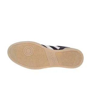 Hogan H357 Monogram Patch Sneakers - Black