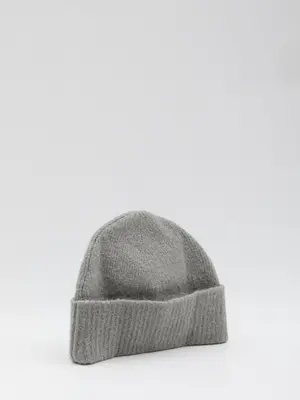AMI Paris De Coeur Logo Patch Beanie