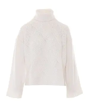 TWINSET Turtleneck Pullover - Snow