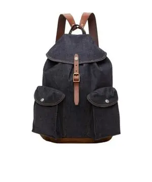 Ralph Lauren Logo Backpack - Black