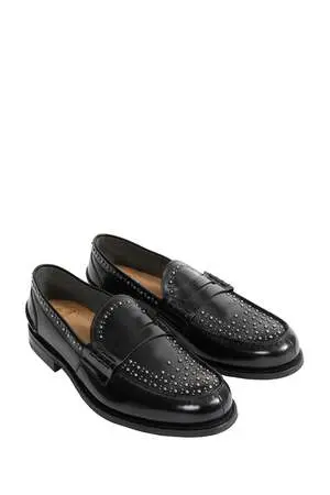 Church's Pembrey Met Stud-embellished Loafers