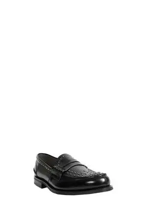 Church's Pembrey Met Stud-embellished Loafers