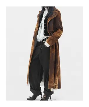ANN DEMEULEMEESTER Annela 5-pockets Straight Leg Loose Trousers With Side Bands