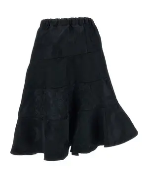 Comme Des Garçons Paneled Skirt