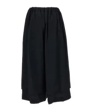 Comme Des Garçons Wide-leg Casual Trousers