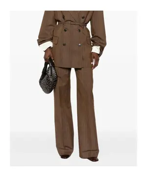 Dries Van Noten Casual Trousers With Belt Loops