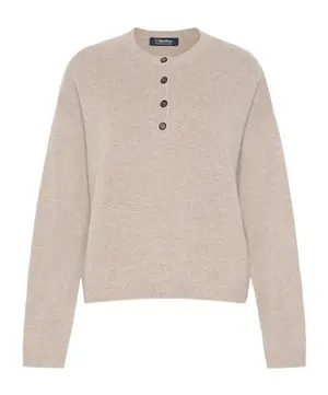 Max Mara Long-sleeved Crew Neck Knit Sweater