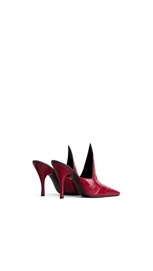 Alaïa Embossed Mules