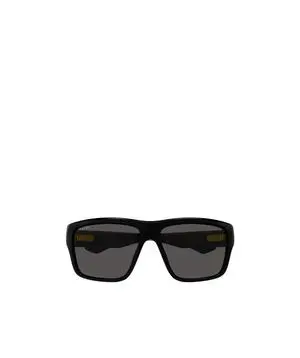 Gucci Square Sunglasses - Black/gray