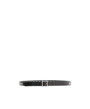 ANN DEMEULEMEESTER Buckle Belt - Black