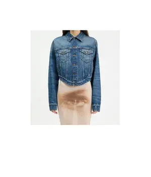 JEAN PAUL GAULTIER The Jpg Curved Denim Jacket
