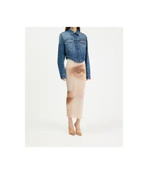JEAN PAUL GAULTIER The Jpg Curved Denim Jacket