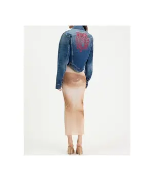 JEAN PAUL GAULTIER The Jpg Curved Denim Jacket