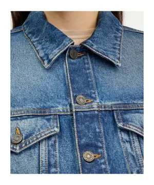 JEAN PAUL GAULTIER The Jpg Curved Denim Jacket