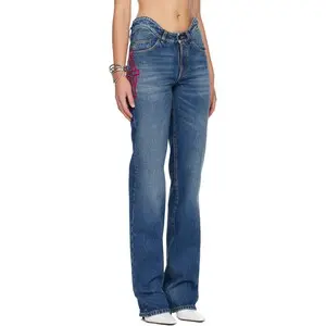 JEAN PAUL GAULTIER Curved-seam Jeans