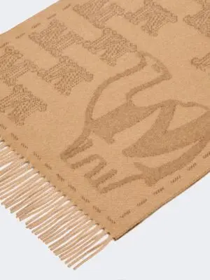 Max Mara Jacquard Cashmere Stole