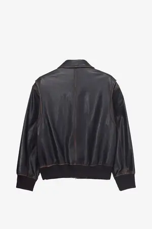 DUNST Long-sleeve Leather Jacket