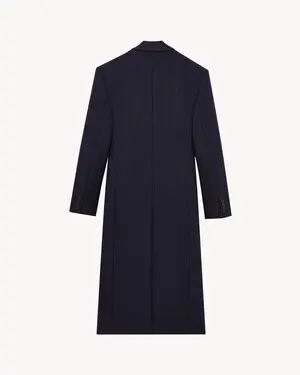 Saint Laurent Double-breasted Long Coat