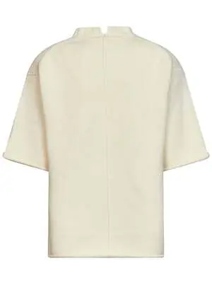Bottega Veneta Ribbed Stand-collar Knitted Top