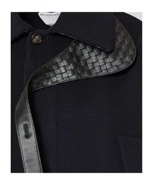 Bottega Veneta Intrecciato Collar Cape