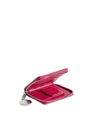 Zadig&Voltaire Sunny Mini Vintage Patent Leather Zip Wallet
