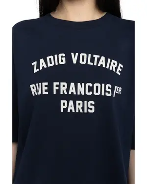 Zadig&Voltaire Taida Rue Francois Street Graphic Tee