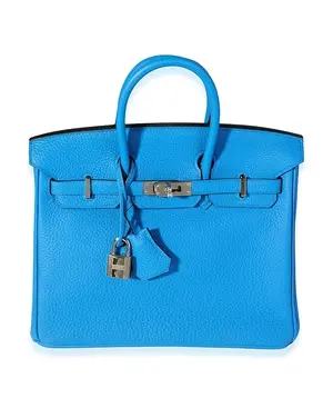 Hermès Birkin Leather Handbag - Blue