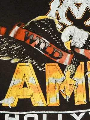 Amiri Oversized Massachusetts Eagle T-shirt