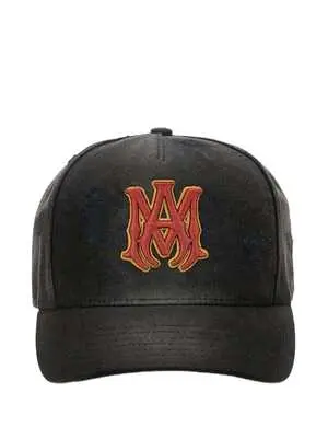 Amiri Ma Outlineo Canvas Hat - Black