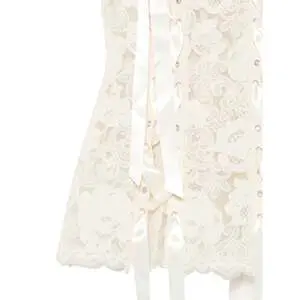 Simone Rocha Neutrals Tops Vests & Tank Tops