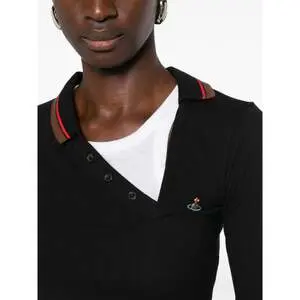 VIVIENNE WESTWOOD Tops Polo Tops - Black