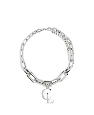 CHRISTIAN LOUBOUTIN Cl Necklaces - Silver