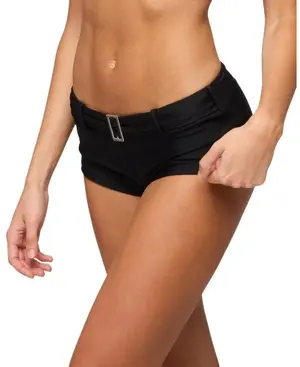 EDIKTED Carolynne Belted Boyshort Bikini Bottom