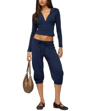 EDIKTED Deana Capri Sweatpants