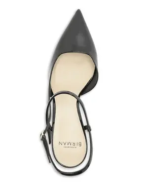 ALEXANDRE BIRMAN Tita Wrap 85 Patent Leather Slingback High Heel Pumps
