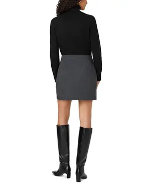 French Connection Tavi Crosshatch Mini Skirt