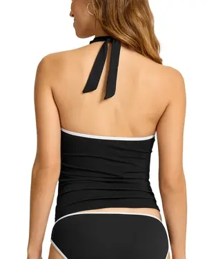 Tommy Bahama Island Cays Cabana Halter Tankini Top