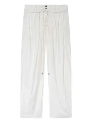 Isabel Marant Étoile Marant X Inaya Drawstring Pants - White