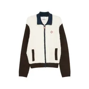 Casablanca Neutrals Jackets Bomber Jackets - Cream